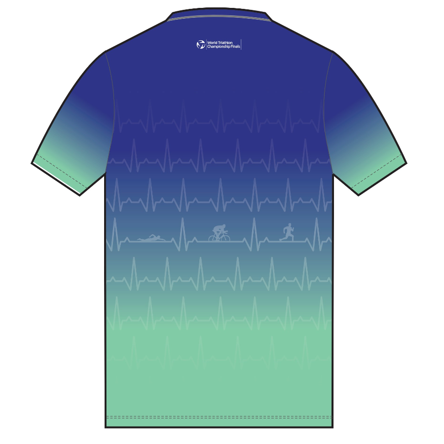 WTCF Heartbeat Fade Run Tee – World Triathlon Official Store Global