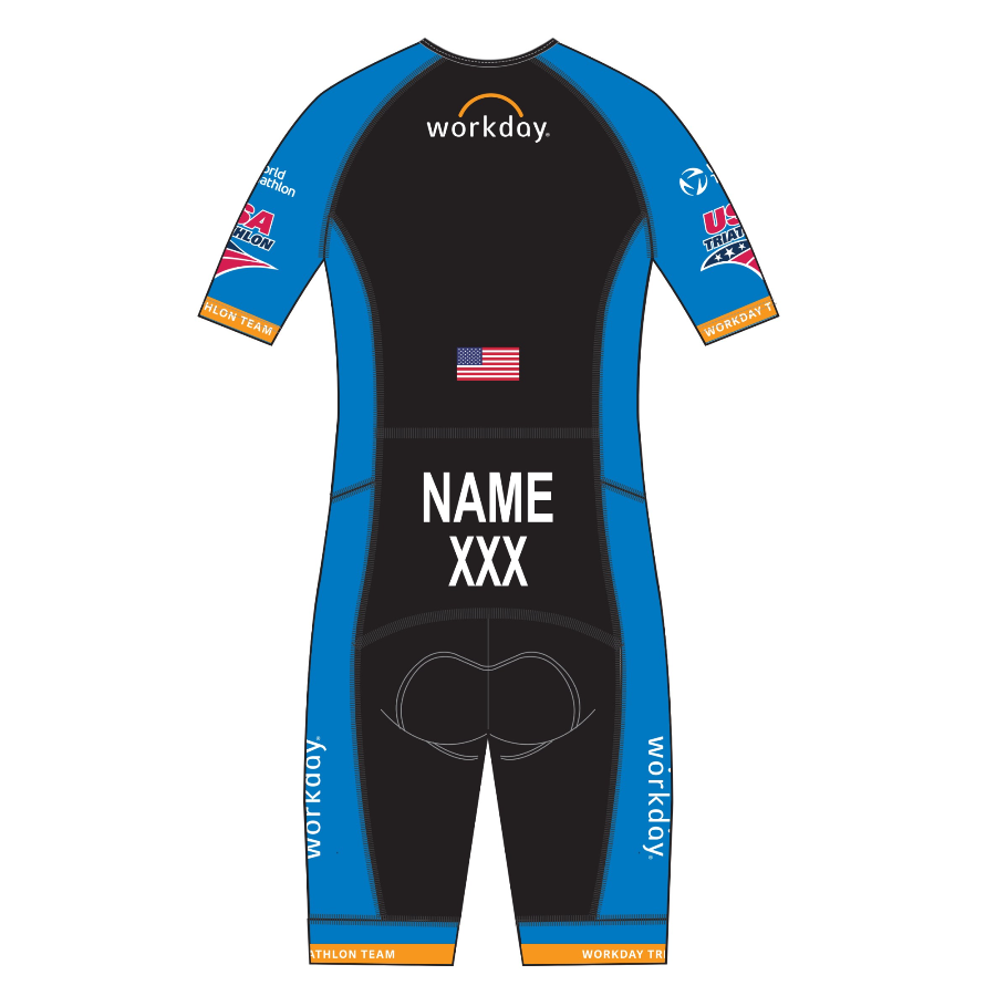 Workday PERFORMANCE Aero Short Sleeve Tri Suit – World Triathlon ...