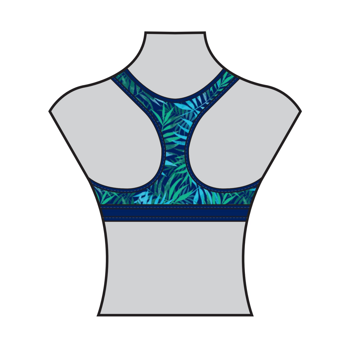 WTCS Green Rainforest Sports Bra – World Triathlon Official Store Global