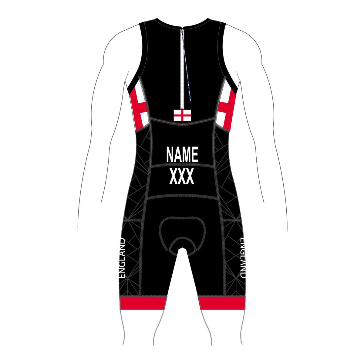 England Performance Tri Suit - Name & Country – World Triathlon ...