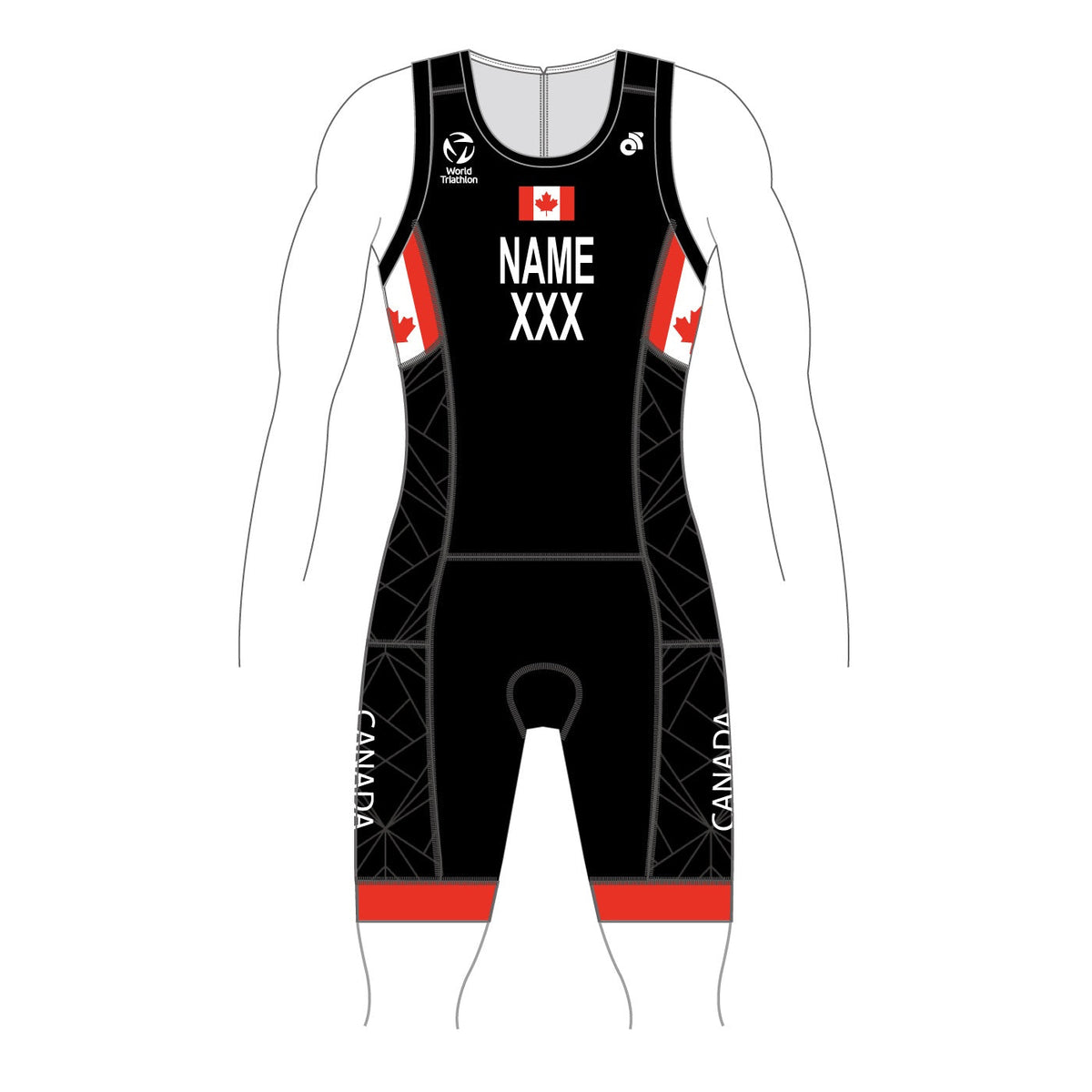 Canada Performance Tri Suit - Name & Country – World Triathlon Official ...