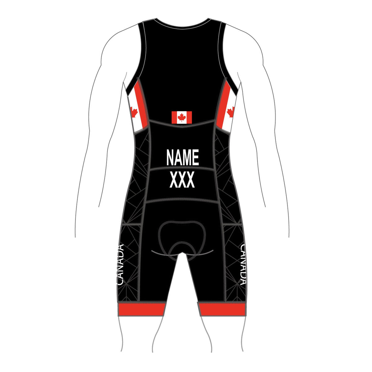 Canada Performance Tri Suit - Name & Country – World Triathlon Official ...
